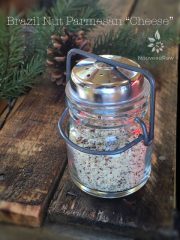 Brazil Nut Parmesan "Cheese" (raw, vegan, gluten-free)