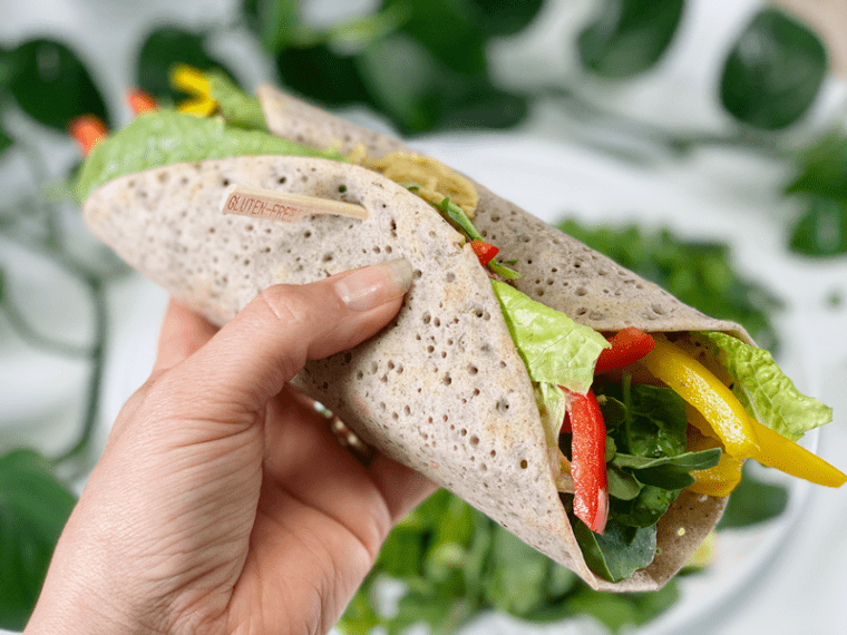 Caraway and Dill Buckwheat Wraps | Minimal Ingredients | Oil-Free ...