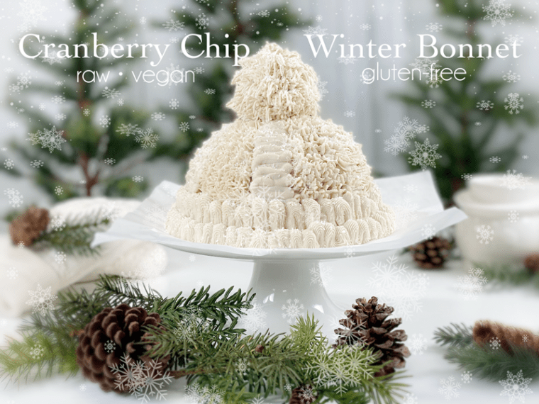 Cranberry Chip Winter Bonnet Cake | No Baking or Dehydration Required ...